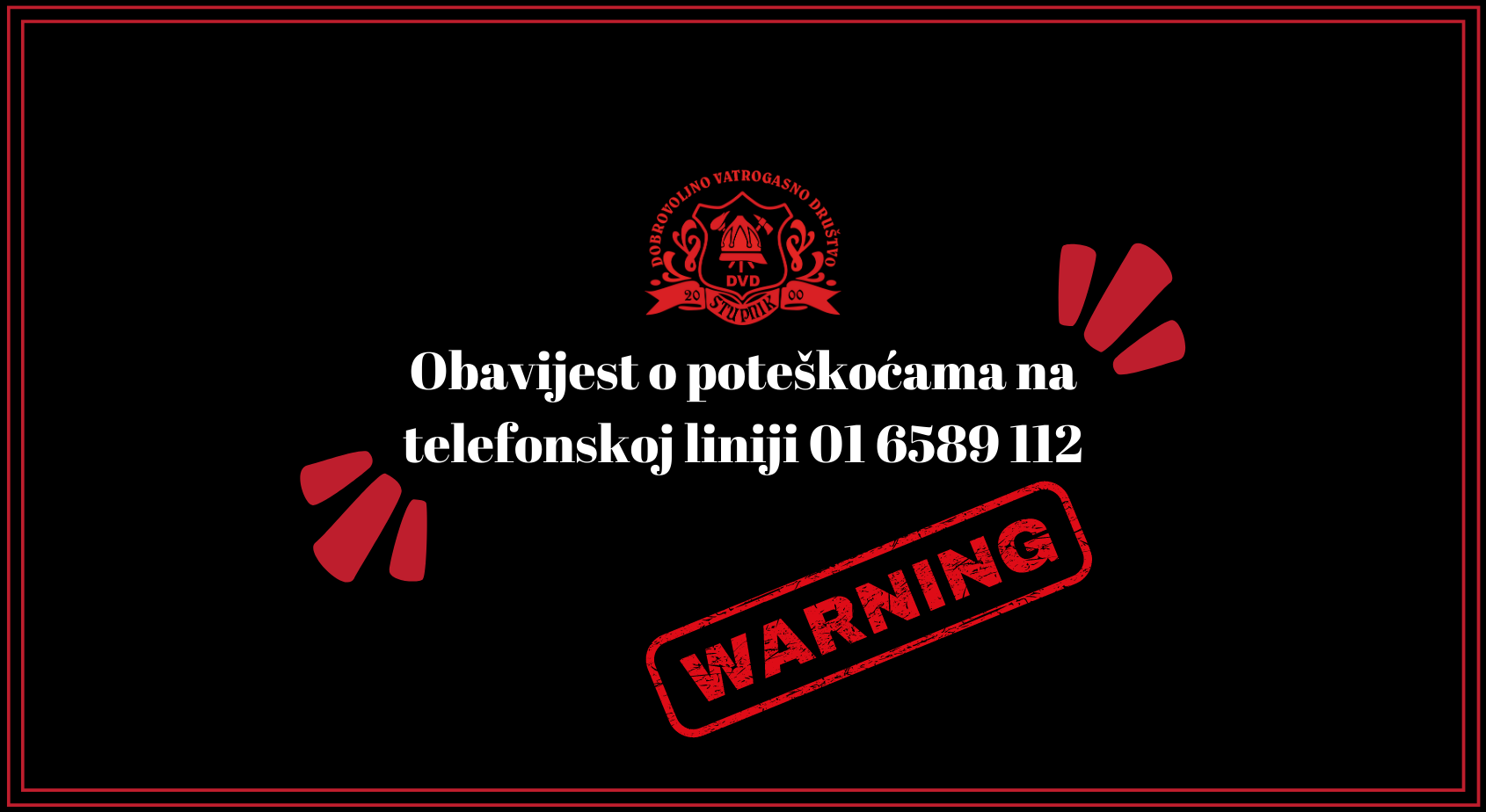 Obavijest - DVD Stupnik